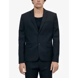 The Kooples Single-breasted Slim-fit Wool Suit Jacket