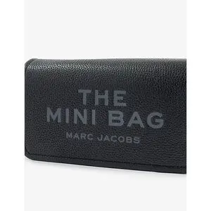 Marc Jacobs Mini Leather Crossbody Bag - Black
