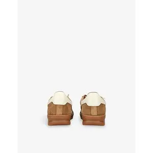 Steve Madden Verdict Suede Trainers - Tan