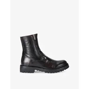 Officine Creative Loraine 026 Leather Ankle Boots - Black