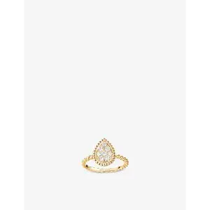 Boucheron Serpent Bohème 18ct Gold And Diamond Ring - Yellow