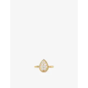 Boucheron Serpent Bohème 18ct Gold And Diamond Ring - Yellow