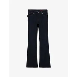 Zadig&Voltaire Eclipse Flared Mid-rise Denim Jeans - Brut