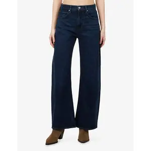 Paige Arellia Skimmer Barrel-leg Jeans