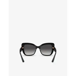 Dolce & Gabbana Butterfly-frame Acetate Sunglasses