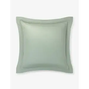 YVES DELORME Triomphe Cotton Oxford Pillowcase 65cm X 65cm - Veronese