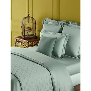 YVES DELORME Triomphe Cotton Oxford Pillowcase 65cm X 65cm