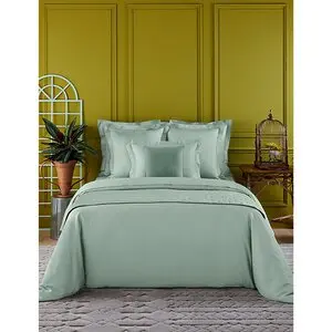 YVES DELORME Triomphe Cotton Oxford Pillowcase 65cm X 65cm