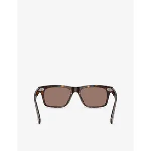 Oliver Spencer Rectangle-frame Tortoiseshell Acetate Sunglasses