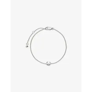 Monica Vinader Sterling Initial Charm Bracelet - Silver