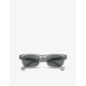 Oliver Spencer Rectangle Frame Acetate Sunglasses - Grey