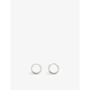 Monica Vinader Sterling Huggie Hoop Earrings - Silver