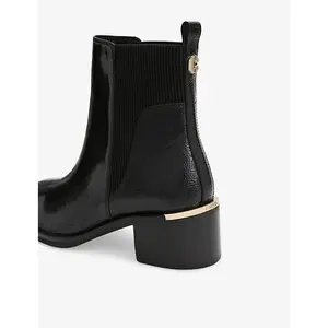 Carvela Liberty Patent-leather Heeled Ankle Boots