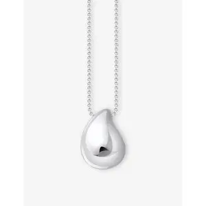 THOMAS SABO Sterling Organic Drop Pendant Necklace - Silver