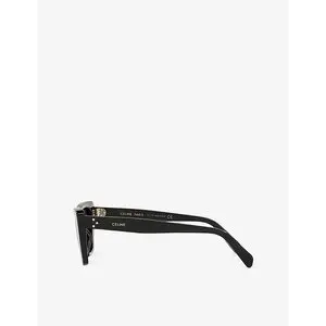 Celine Acetate Cat-eye Sunglasses - Black