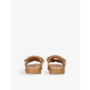Steve Madden Missile Raffia Sandals - Beige