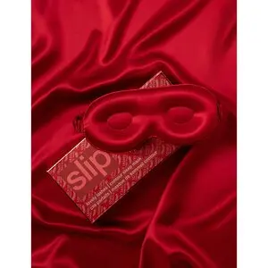 Slip Contour Silk Sleep Mask - Scarlet
