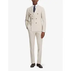 REISS Belmont Slim-fit Stretch Woven-blend Blazer