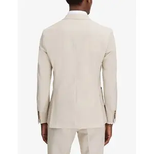 REISS Belmont Slim-fit Stretch Woven-blend Blazer