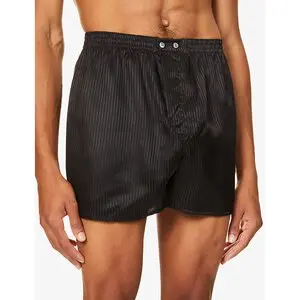 Derek Rose Woburn Regular-fit Silk Boxers