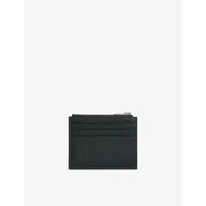 Sandro Branded Reconstituted Leather Card Holder