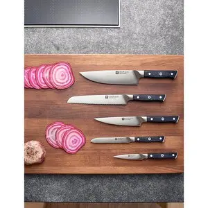 ZWILLING Six Piece Stainless-steel Knife Block Set