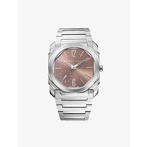 BVLGARI Octo Finissimo Stainless-steel Automatic Watch - Silver