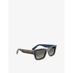 Ray-ban Rb7683s Cat-eye Acetate Sunglasses - Grey