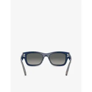 Ray-ban Rb7683s Cat-eye Acetate Sunglasses - Grey