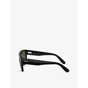 Ray-ban Square-frame Propionate Sunglasses - Black