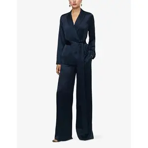 JOSEPH Archer Silk-satin Jacket