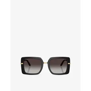Dolce & Gabbana Dg4491 Square-frame Sunglasses - Black