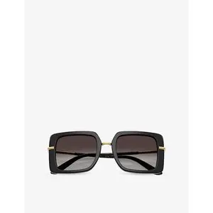 Dolce & Gabbana Dg4491 Square-frame Sunglasses - Black