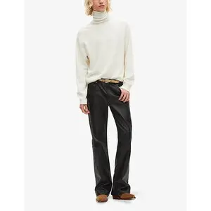 The Kooples Relaxed-fit Turtleneck Cashmere-blend Jumper