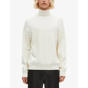 The Kooples Relaxed-fit Turtleneck Cashmere-blend Jumper
