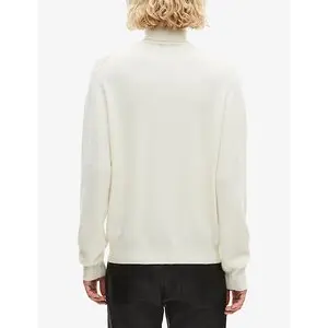 The Kooples Relaxed-fit Turtleneck Cashmere-blend Jumper