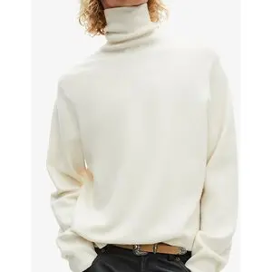 The Kooples Relaxed-fit Turtleneck Cashmere-blend Jumper