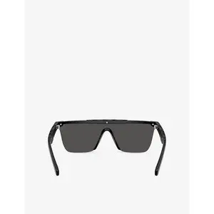 Burberry Pillow-frame Nylon Sunglasses - Black