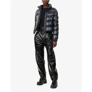 Moncler Petra Cropped Down Jacket - Black