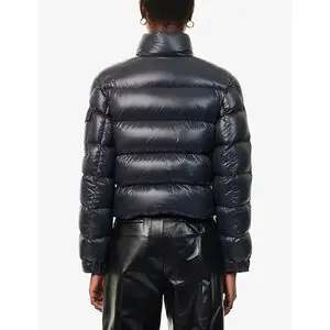 Moncler Petra Cropped Down Jacket - Black
