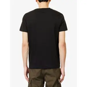 BELIER Mercerised Crewneck Cotton-jersey T-shirt - Black