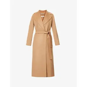 Max Mara Wool Wrap Coat - Camel