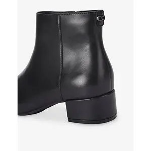 Carvela Gaia Heeled Leather Ankle Boots