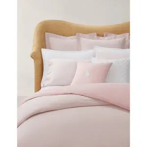 Ralph Lauren Striped Cotton Oxford Pillowcase - Rosette