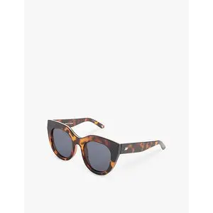 Le Specs Air Heart Cat Eye Acetate Sunglasses