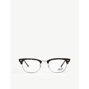 Ray-ban Ray-Ban Clubmaster Rectangle Eyeglasses Brown