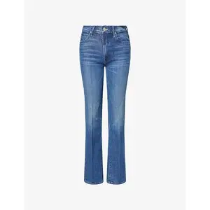 MOTHER The Kick It Straight-leg Stretch-denim Blend Jeans - Which Is Witch
