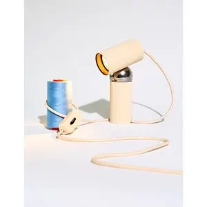 FLOS Bilboquet Metal Table Lamp 20.3cm - Linen