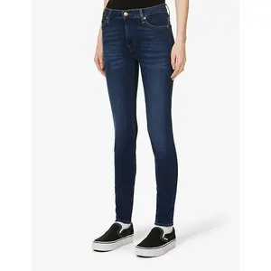 7 For All Mankind Slim Illusion High-rise Skinny Jeans