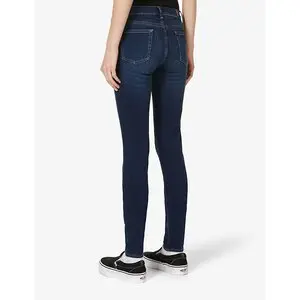 7 For All Mankind Slim Illusion High-rise Skinny Jeans
